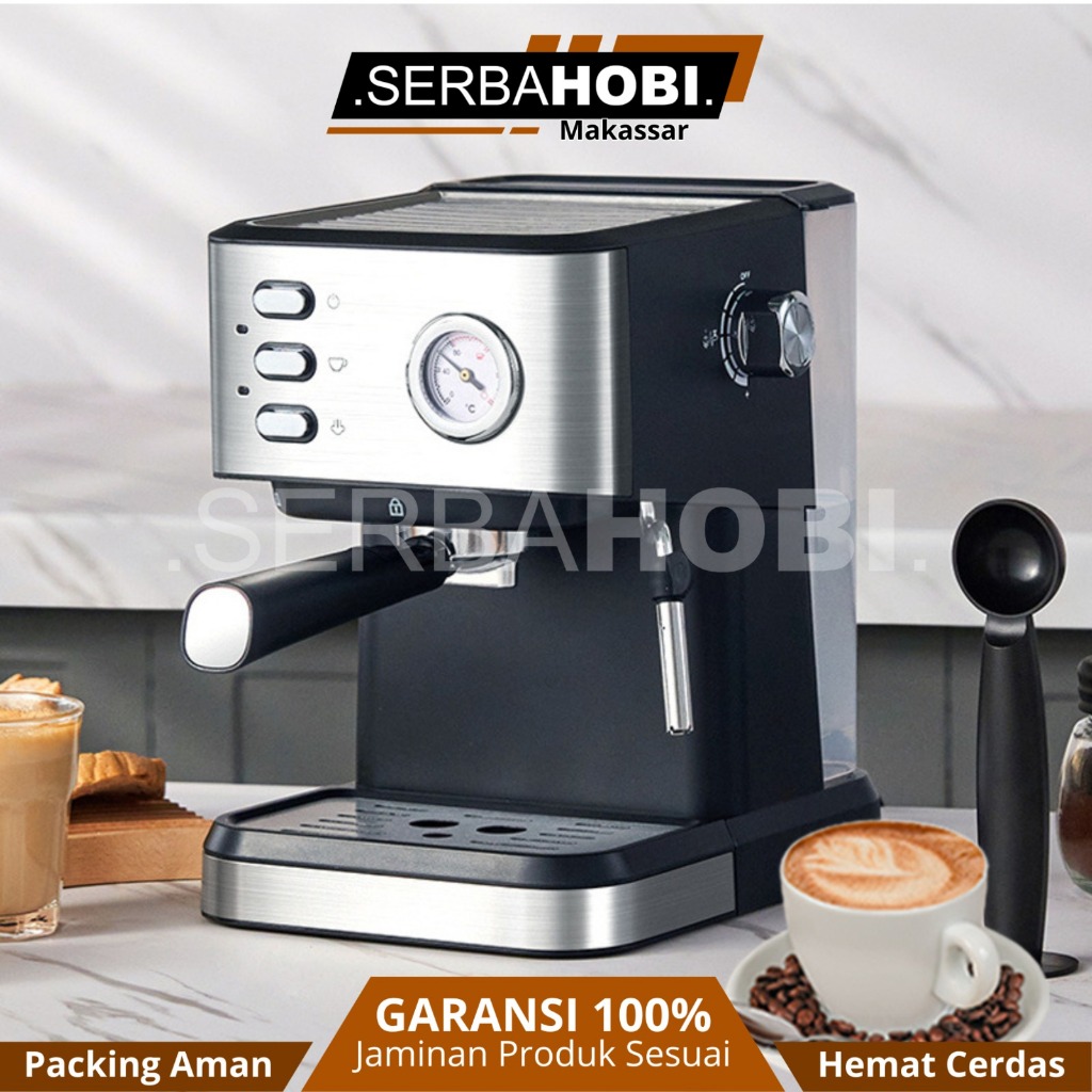 Jual Mesin Kopi Espresso Rumahan Donlim / Coffee Maker Frothing 20 Bar CM3020 | Shopee Indonesia