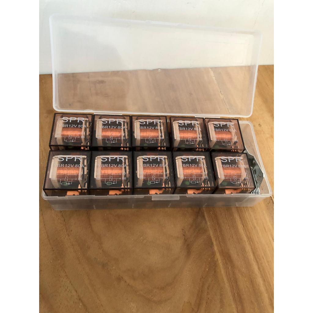 Jual Relay Klakson 4 Kaki 12V 8A 4 PIN Kaki Lampu Tembak Sorot LED ...