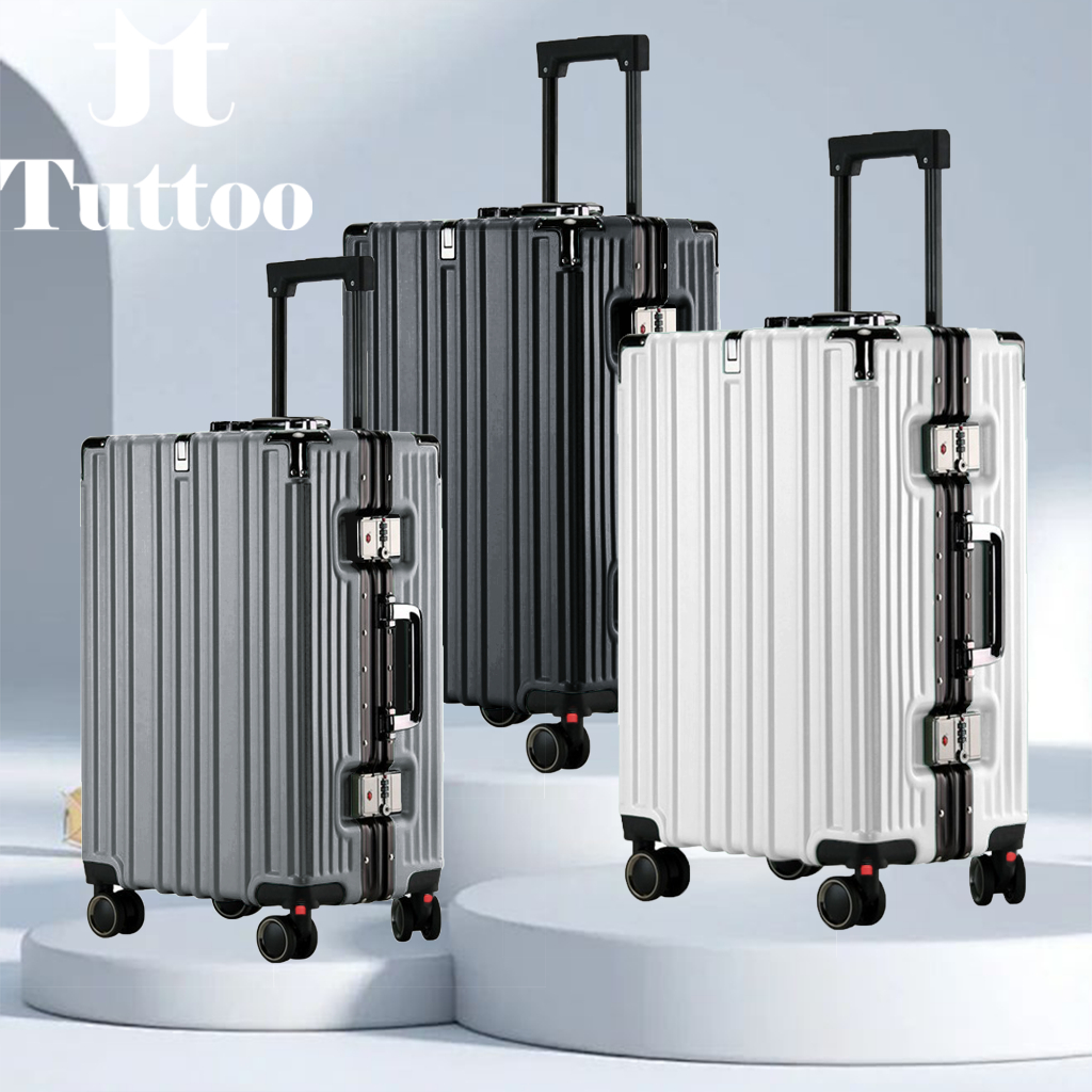 Jual Tuttoo Koper Y75 Bagasi Size 20inch 24inch TSA Lock Tahan Banting ...