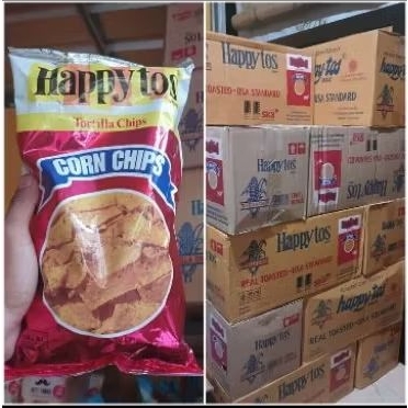 Jual Happytos Tortila Chip 1karton 160gram x 16pcs | Shopee Indonesia