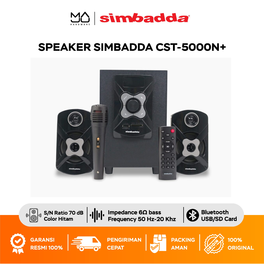 Jual SPEAKER SIMBADDA CST 5000 N+ BLUETOOTH - Garansi Resmi | Shopee ...