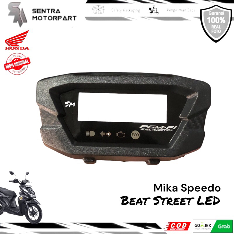 Jual Mika kaca speedo spido speedometer beat street fi injeksi led 2020 ...