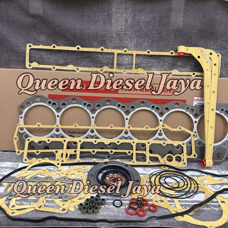Jual Gasket Engine Overhaul / Packing Full Set / Paking Set Mitsubishi Fuso PS220 6D16T / 6D16 ...