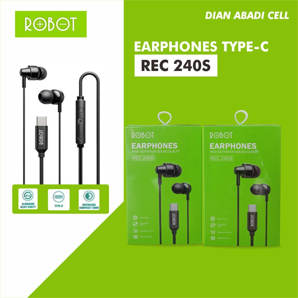 Jual Hands Free Robot REC 240S Type-C | Shopee Indonesia