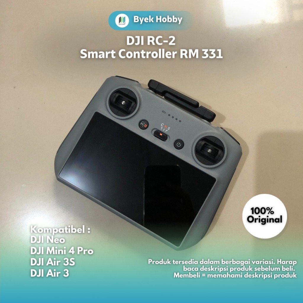 Jual DJI RC-2 Smart Controller RM331 DJI Neo DJI Mini 4 Pro DJI Air 3 Air 3S (Remote Layar FHD 5 ...