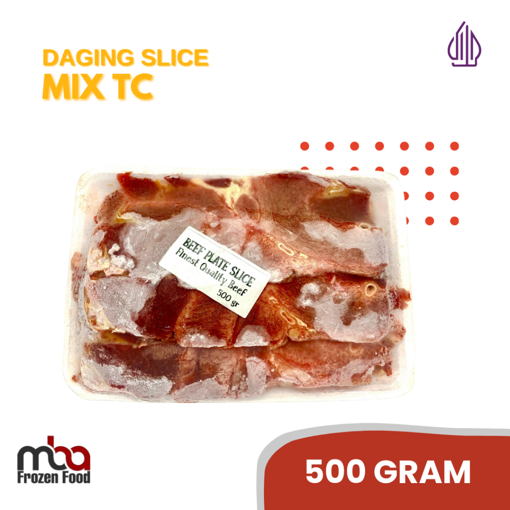 Jual Daging Sapi Slice Mix TC (Tanpa Cover)/Makanan Olahan/Daging Beku ...