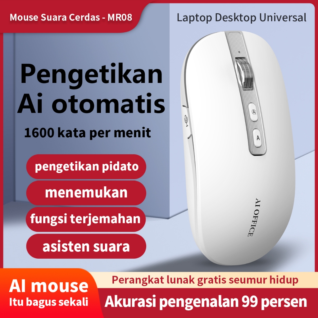 Jual [GROSIR] [STANDARD]RULINK MICLINK MR08 Mouse Pintar Fitur Pengenalan Suara,Pencarian ...