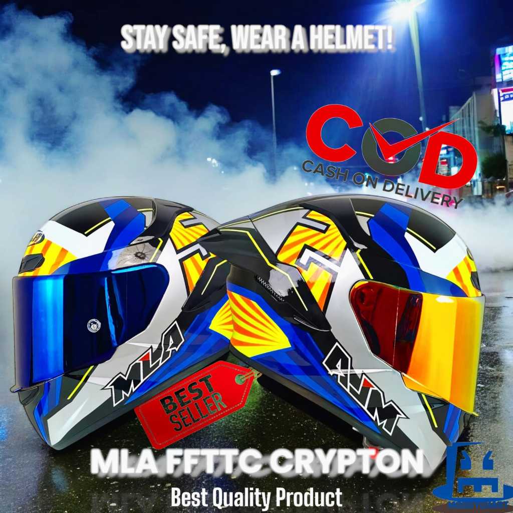 Jual Helm MLA TTC Motif Jaume Maisa | Helm Full Face Paket Ganteng SNI ...