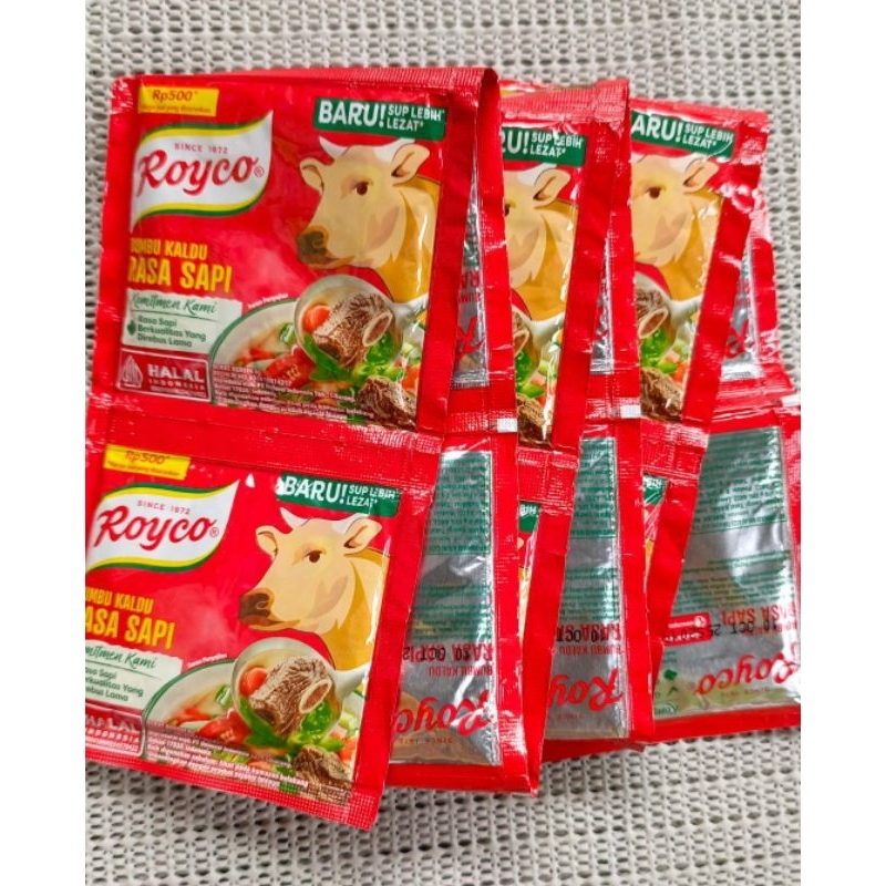 Jual MURAH PROMO ROYCO SAPI (1 RENCENG 12 Sachet) | Shopee Indonesia