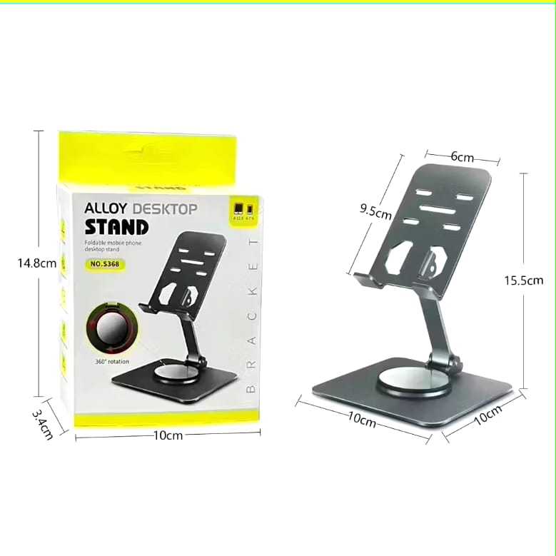Jual tand Holder Hp / Stand Phone Holder Besi Tablet Desktop Aluminium ...