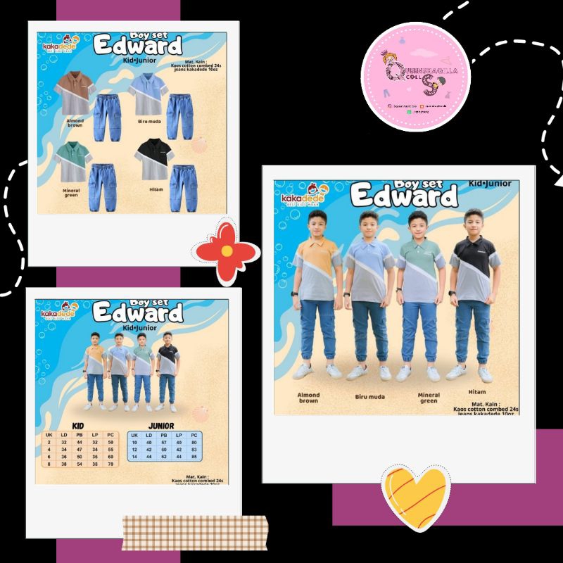 Jual Edward Boy Set | Shopee Indonesia