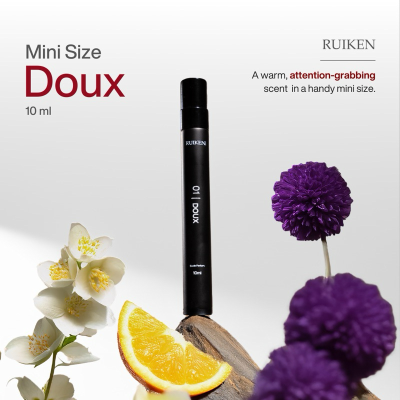 Jual Travel Size - DOUX By RUIKEN Parfume Lokal EDP - 10 ML | Shopee ...