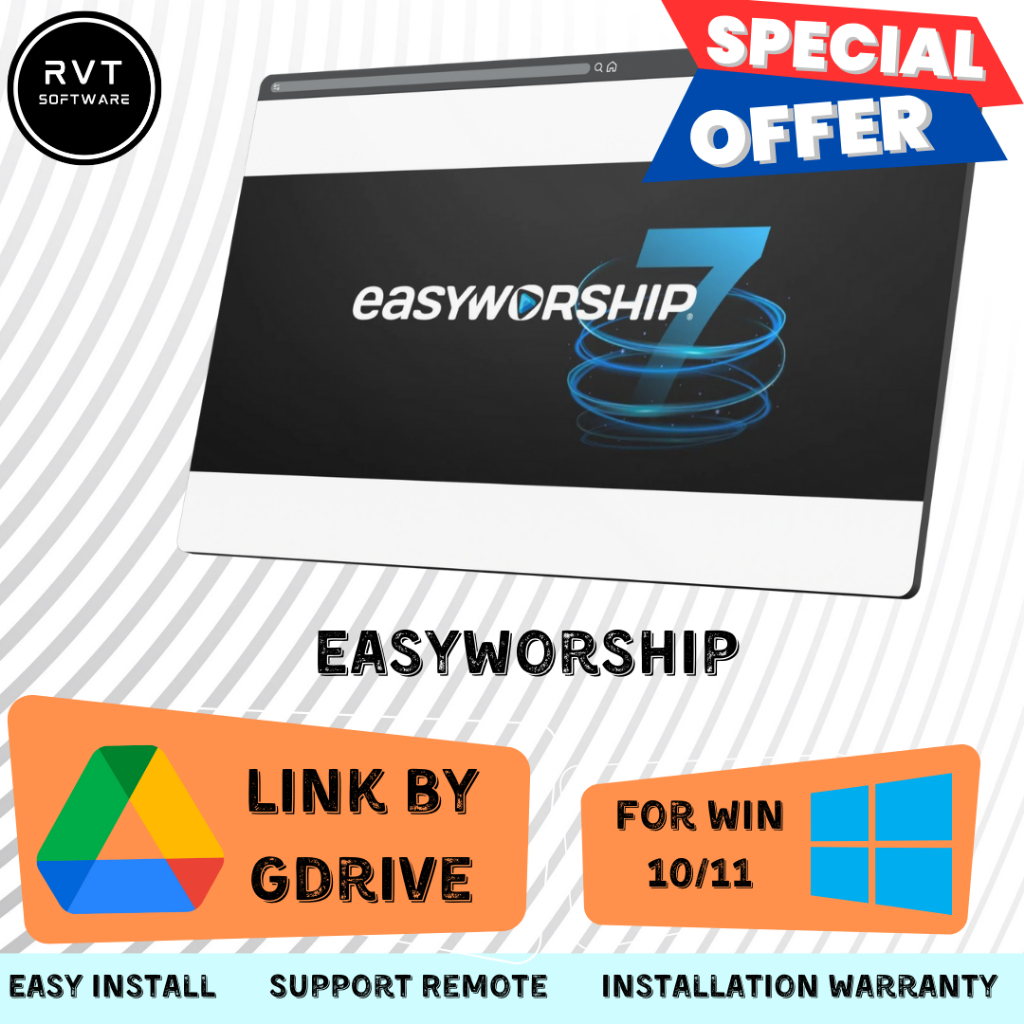 Jual EasyWorship 7.4.0.7 + Alkitab TB (FullVersion) | Shopee Indonesia