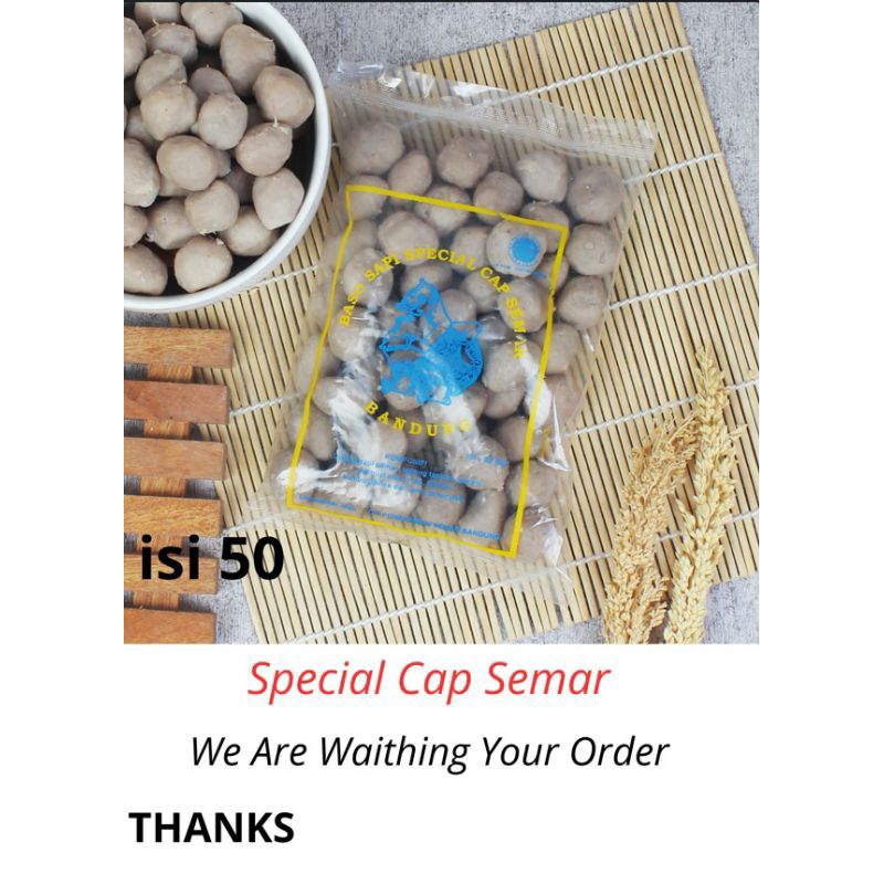 Jual baso sapi spesial cap semar isi 50biji-Termurah-Bakso sapi mutiara isi 50-Cap semar COD# ...
