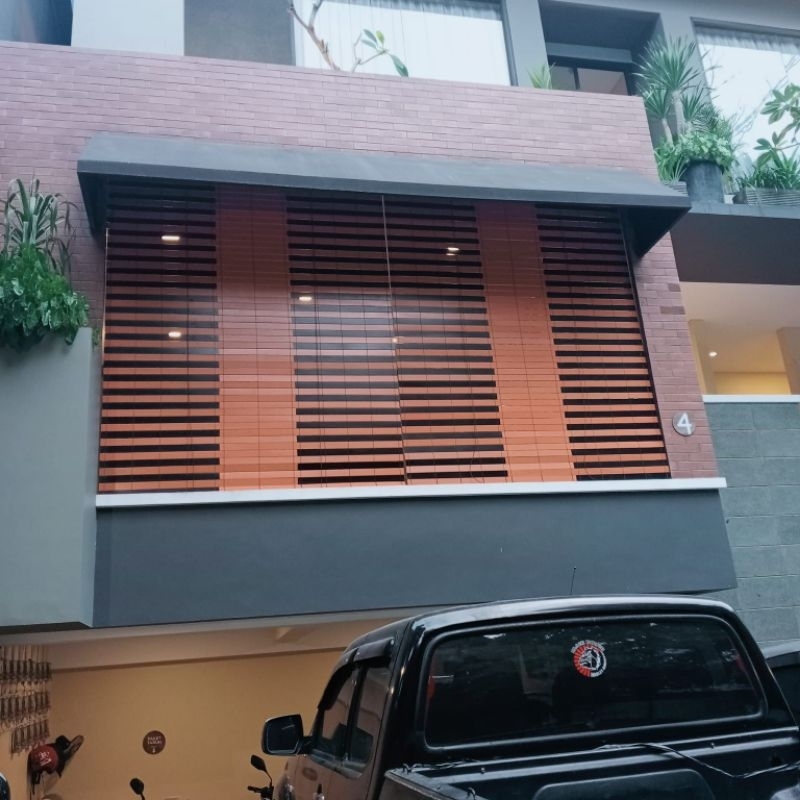 Jual TIRAI KREY BAHAN PVC UKURAN COSTUM,LENGKAP DGN TALI PENGGULUNG ...