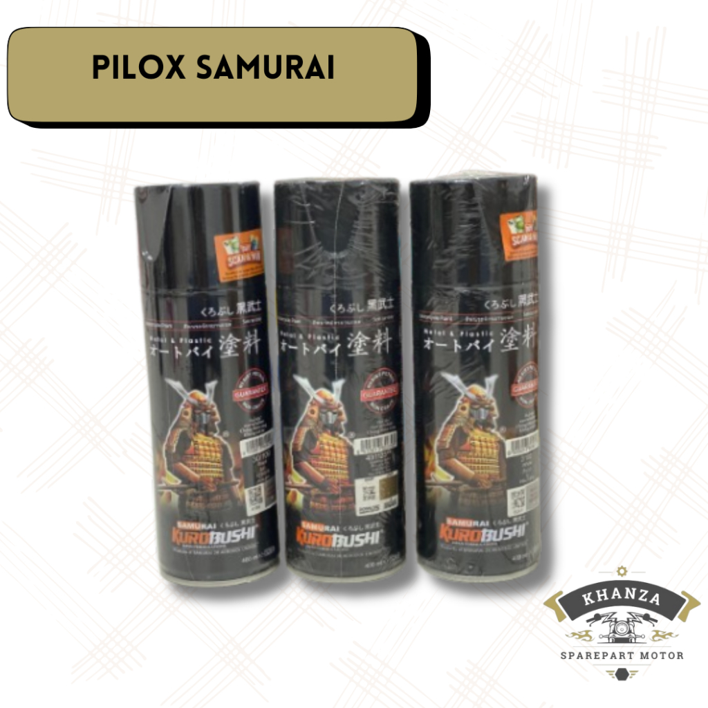 Jual SAMURAI Pilox || Cat Spray Kurobushi Pilok Pilox 400ML Berbagai Warna | Shopee Indonesia