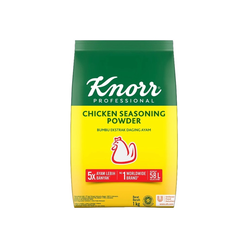Jual Knorr Chicken Seasoning Powder / Knorr Bumbu Rasa Ayam Refill 1Kg ...