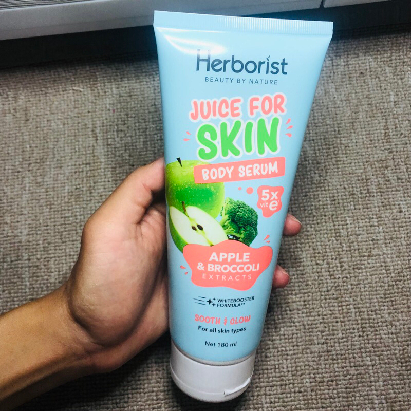 Jual HERBORIST Juice For Skin Body Serum Apple & Broccoli Extracts ...