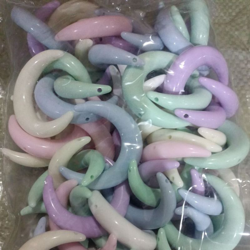 Jual Manik Sabit besar susu pastel mix warna isi 1 pon | Shopee Indonesia