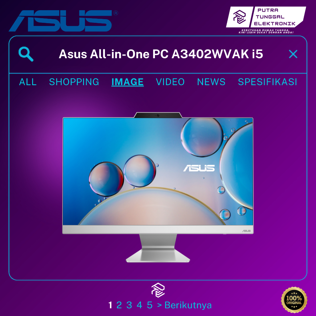 Jual ASUS All-in-One PC A3402WVAK Core i5 PRODUK 100% ORIGINAL ASUS | Shopee Indonesia