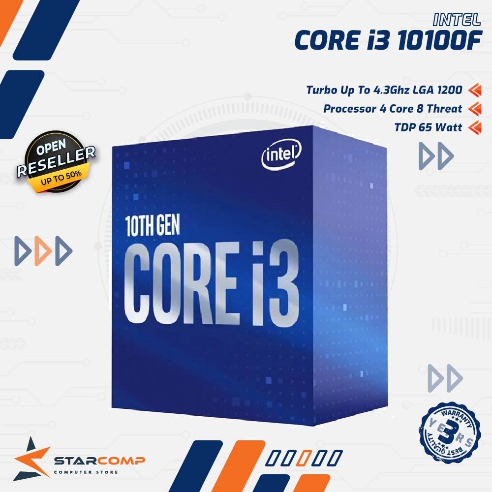 Jual Intel Core i3 10100F 3.6Ghz Up To 4.3Ghz Socket LGA 1200 | Shopee Indonesia