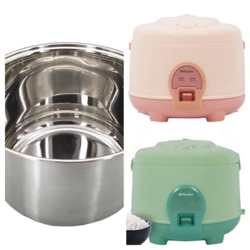 Jual Panci Stainless Steel Innerpot Utk Magic Com Miyako MCM 586 BH ...