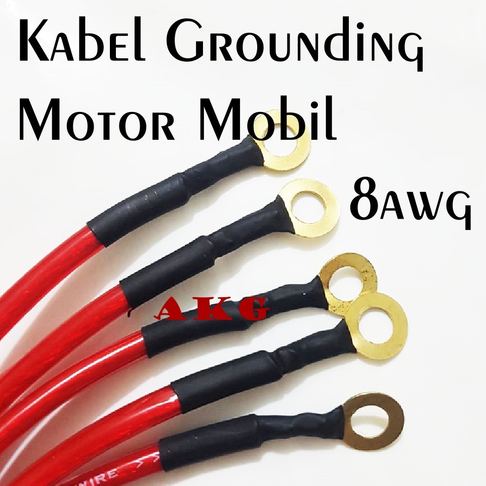 Jual Kabel Grounding Mobil Motor Ground Wire Kit 8 AWG | Shopee Indonesia
