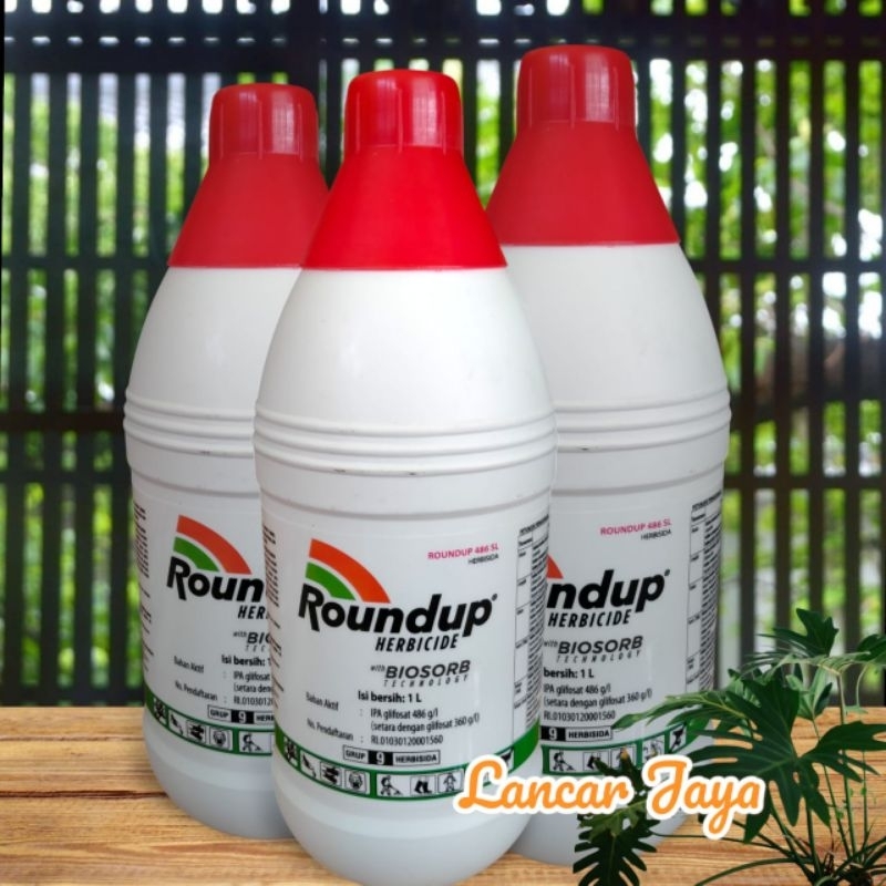 Jual Herbisida Round up 486SL ukuran 1liter | Shopee Indonesia
