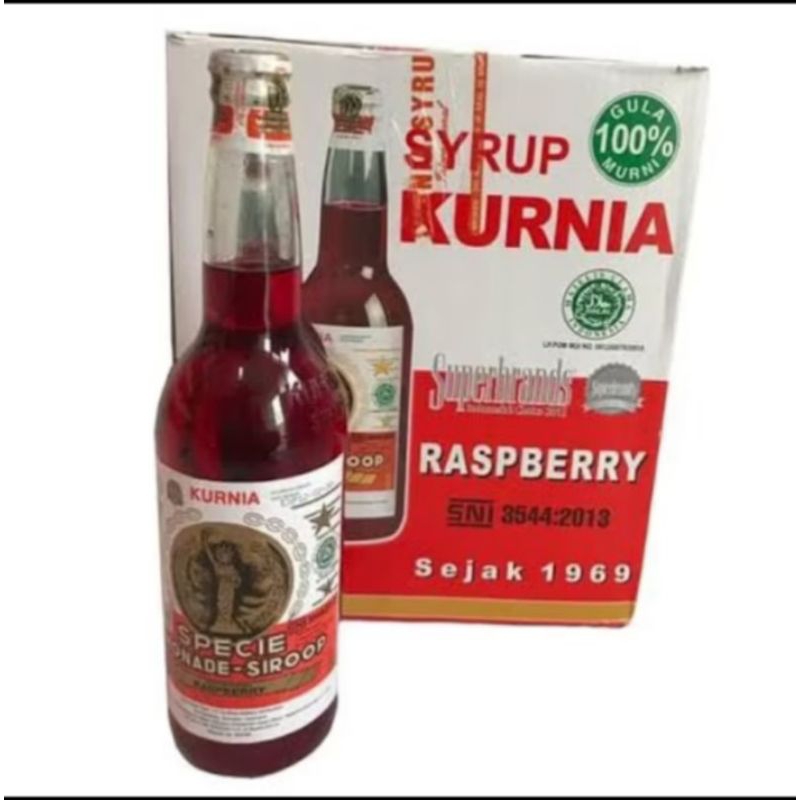 Jual Syrup / sirup kurnia rasa raspberry khas medan | Shopee Indonesia