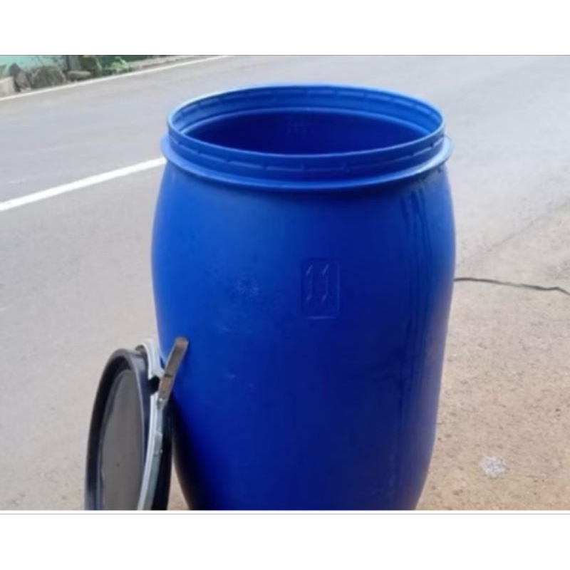 Jual tong plastik kapasitas 150 liter/drum plastik/tandon air/drum ...