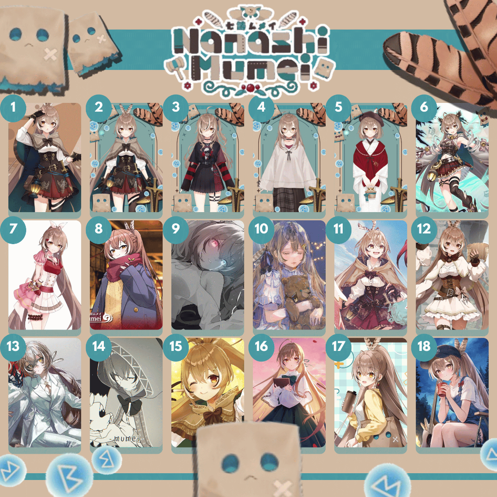 Jual PHOTOCARD VTUBER - HOLOLIVE EN GEN 2 - Holo Promise| 《 Nanashi ...