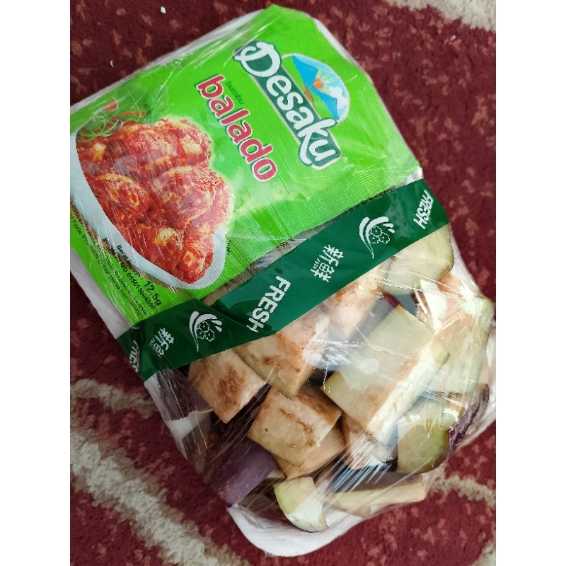 Jual sayur pack balado terong+telur puyuh (kirim H+1) | Shopee Indonesia