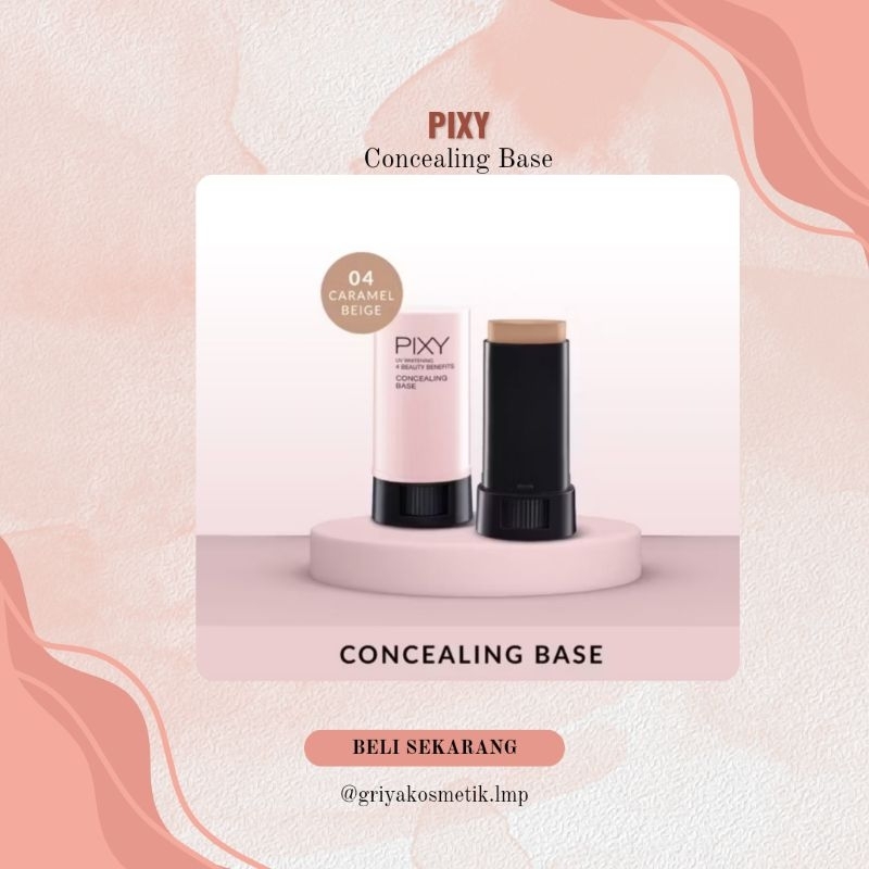Jual PIXY Concealing Base Caramel Beige | Shopee Indonesia