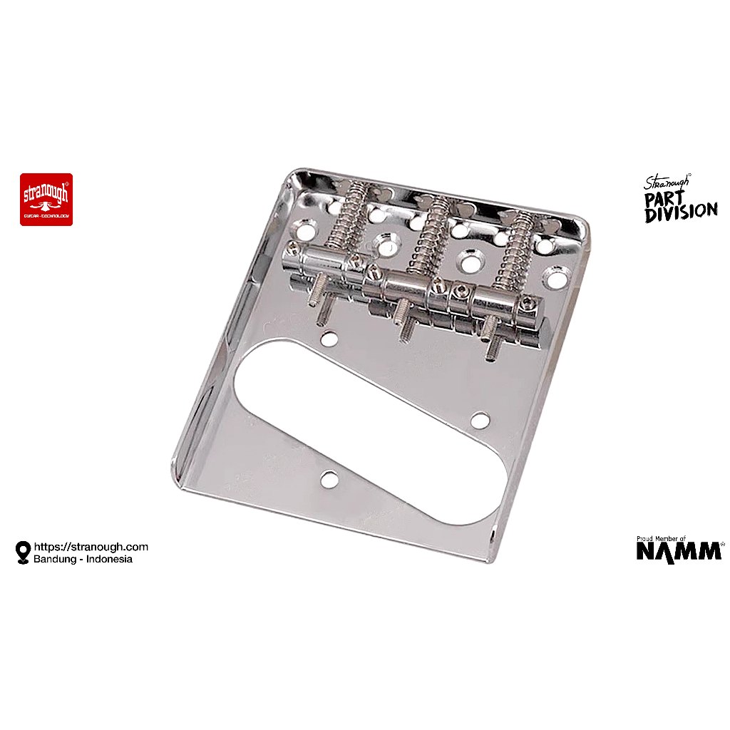 Jual Tele Style Vintage Ashtray Bridge 3 Saddles (Chrome) | Shopee ...