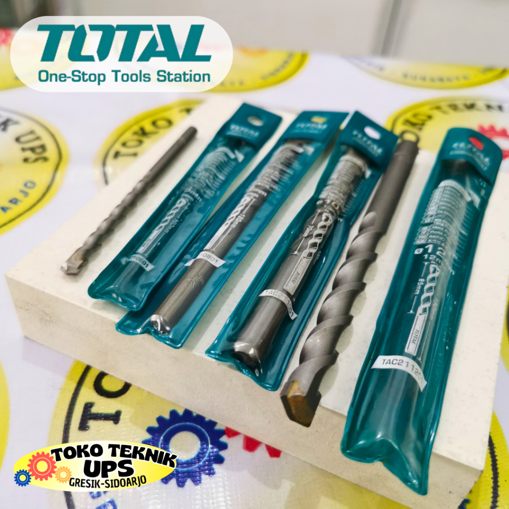 Jual TOTAL MATA BOR BETON TEMBOK BATU / MANSORY DRILL BIT 6 / 8 / 10 ...