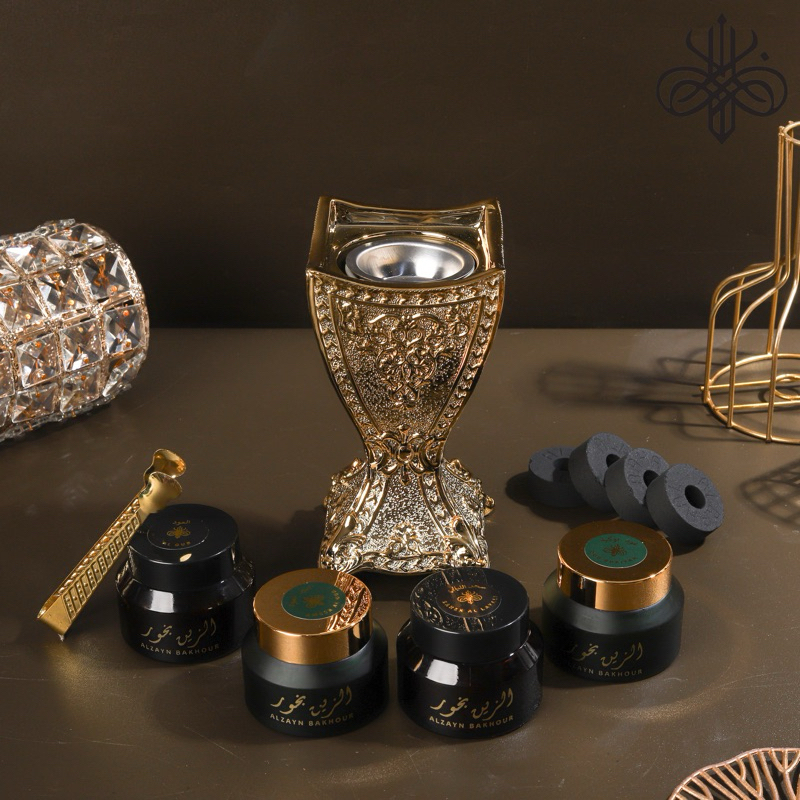 Jual Paket Bukhur Premium Alzayn Bakhour Lengkap Ameer Al Oud / Oud ...