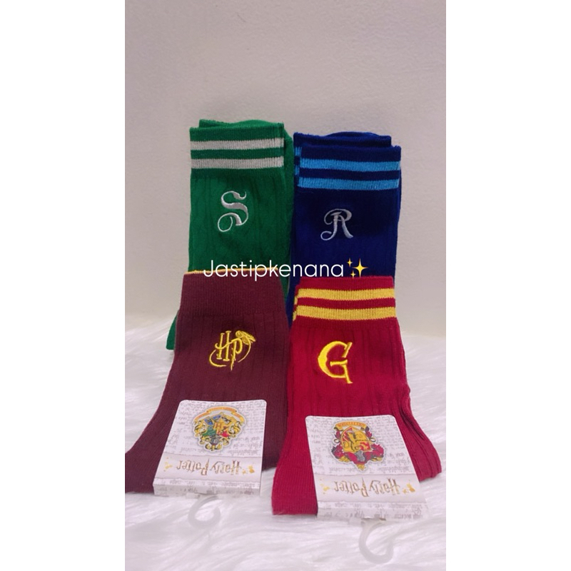 Jual [READY STOCK] MINISO Stripped Socks Harry Potter (Kaos Kaki ...