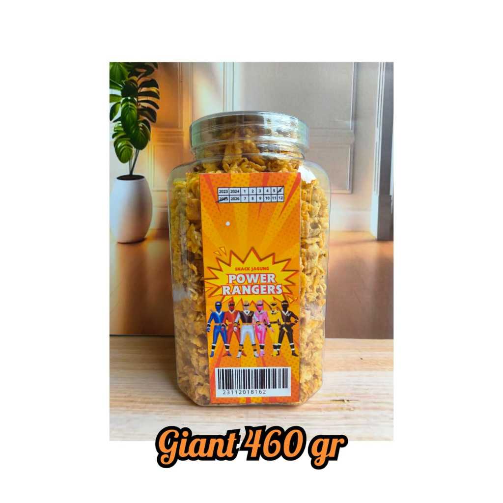 Jual GIANT POWER RANGERS 460 GR SNACK JADUL | Shopee Indonesia