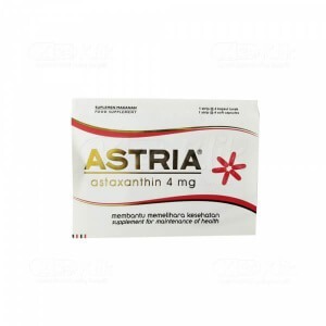 Jual Astria Astaxanthin 4mg (strip isi 4 kapsul) | Shopee Indonesia