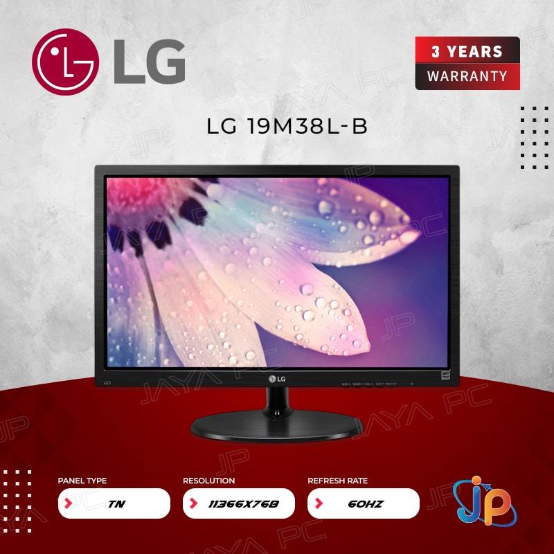Jual Monitor LG LED 19M38L-B - 19" Inch | Shopee Indonesia