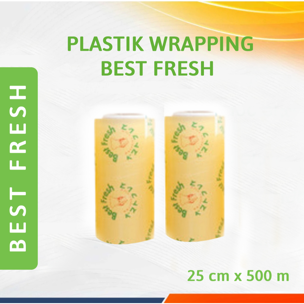 Jual PLASTIK WRAPPING BEST FRESH 25CM - 25CM X 500M | Shopee Indonesia