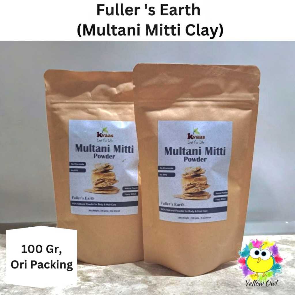Jual Fuller 's Earth / Multani Mitti Clay - 100 Gram, original ...