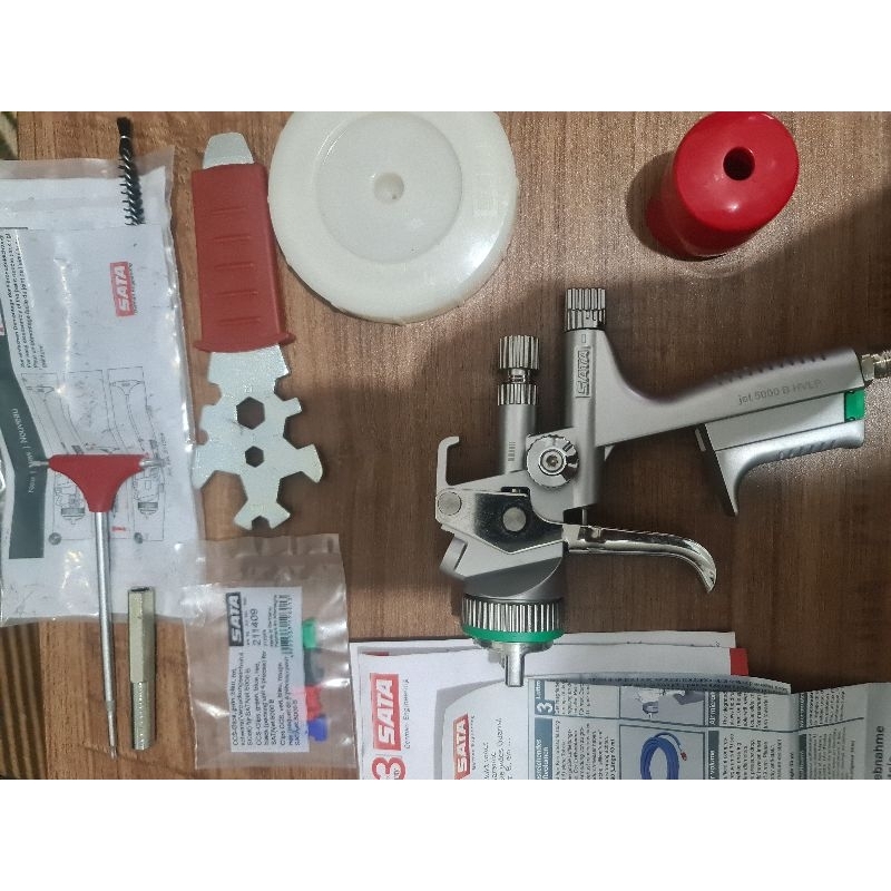 Jual Sprey gun Sata jet B 5000 HVLP 100% Original | Shopee Indonesia