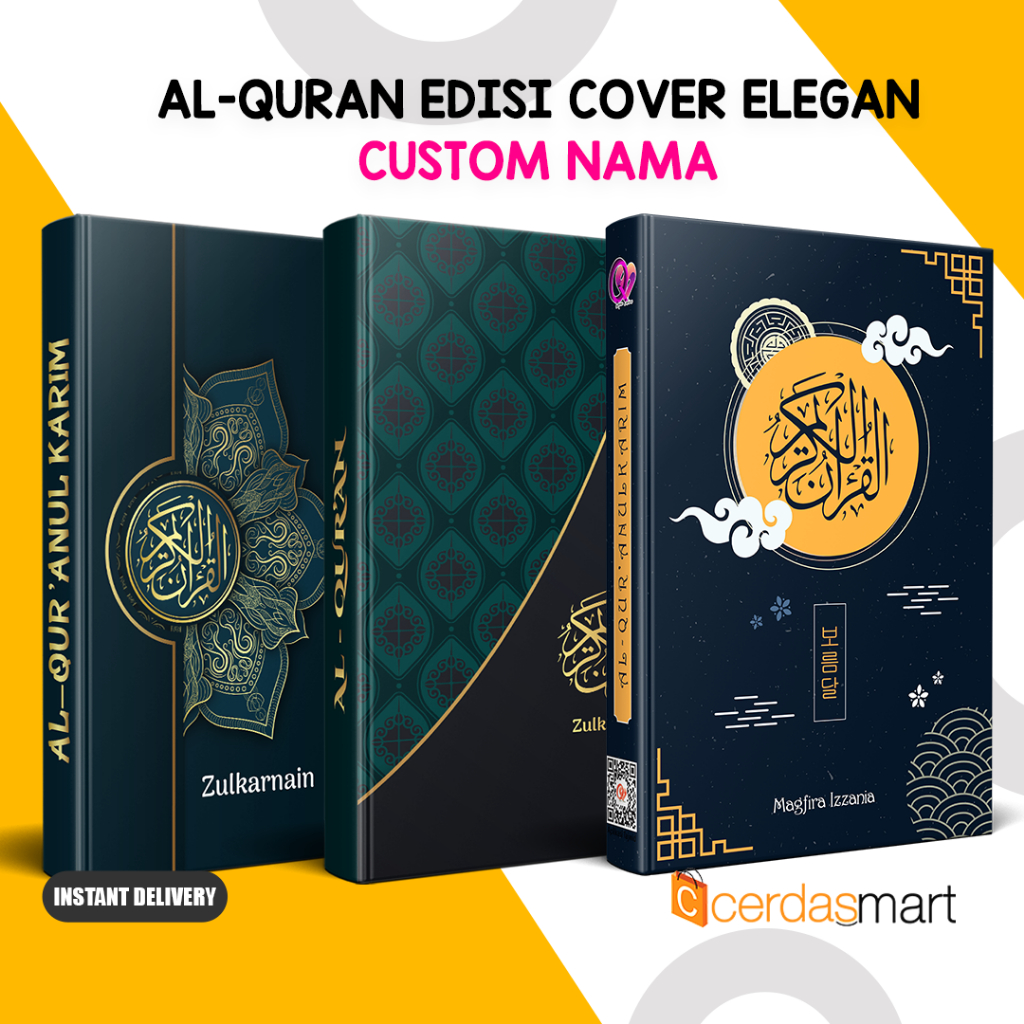 Jual Al-Quran Custom ELEGAN untuk Wakaf Berbagai Keperluan - Custom ...