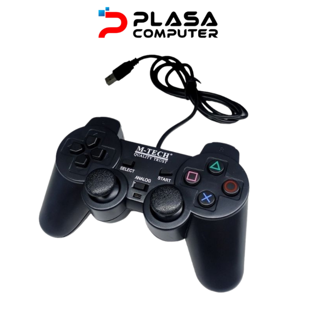 Jual M-Tech Gamepad USB Single Getar / Joystick Stik Computer PC Laptop ...