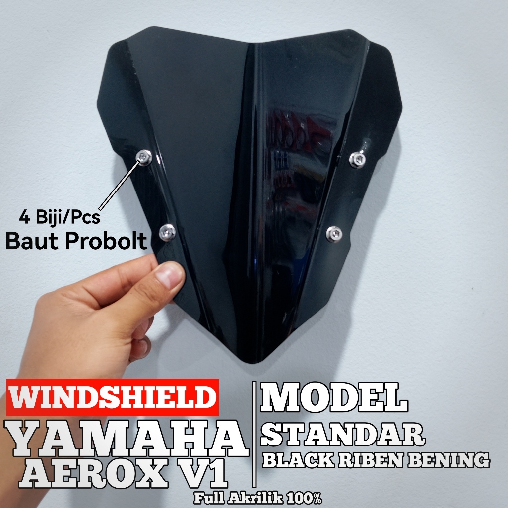 Jual VISOR AEROX WINDSHIELD AEROX CARBON ALL AEROX NEW AEROX 2017-2022 ...