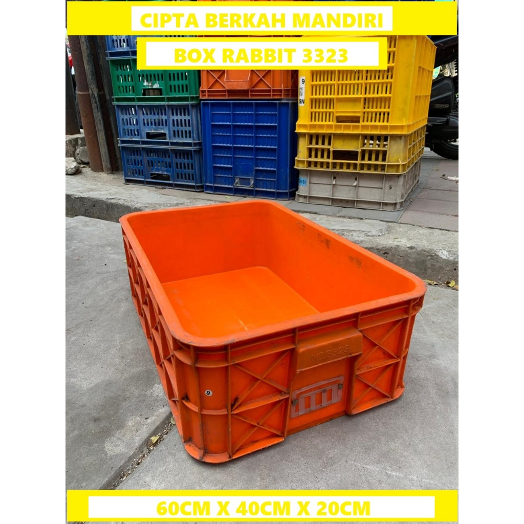 Jual Box Rabbit 3323 Box Hewan Box Sparepart Box Plastik Rapat 3323 Box ...