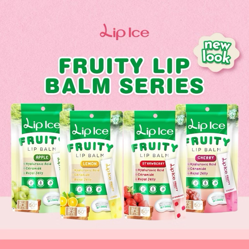Jual LIP ICE FRUITY LIP BALM SERIES | Shopee Indonesia