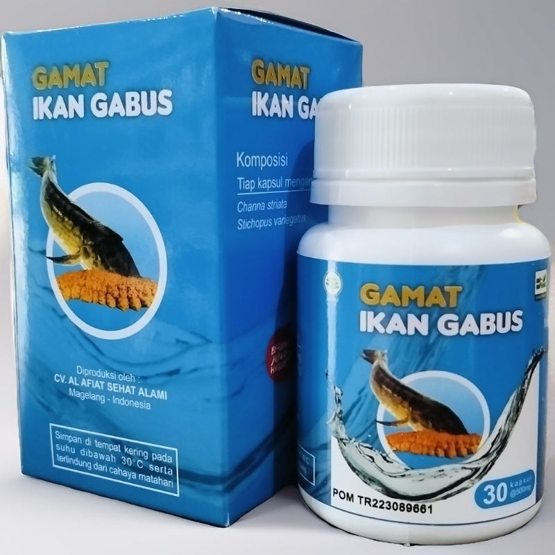 Jual Kapsul Gamat Ikan Gabus Sari Kutuk Pasca Operasi 30 kapsul | Shopee Indonesia