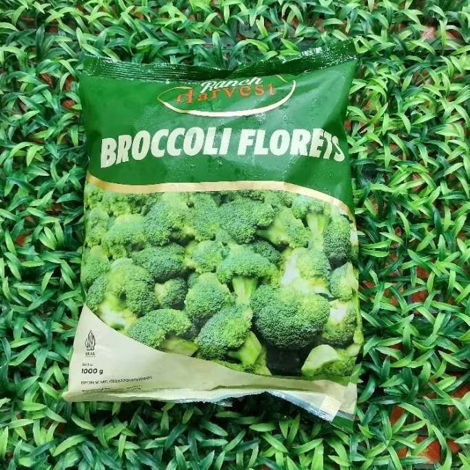 Jual Ranch Harvest Broccoli Florets (Brokoli) - Berat 1 kg | Shopee ...